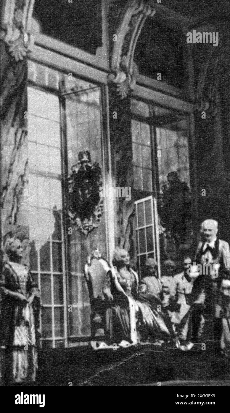 theatre / theater, operetta, "Die Kaiserin", by Leo Fall, libretto ...