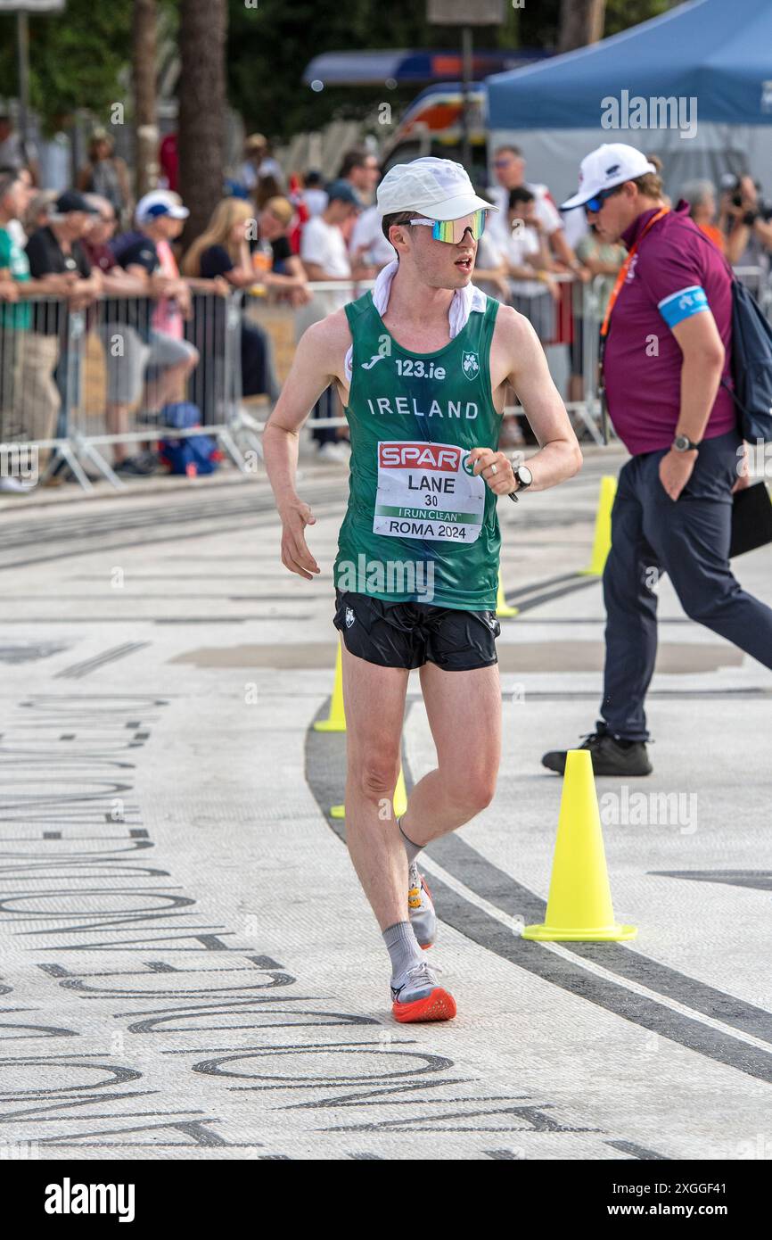 Oisin Lane (Ireland) during the 20Km race walk men at European ...
