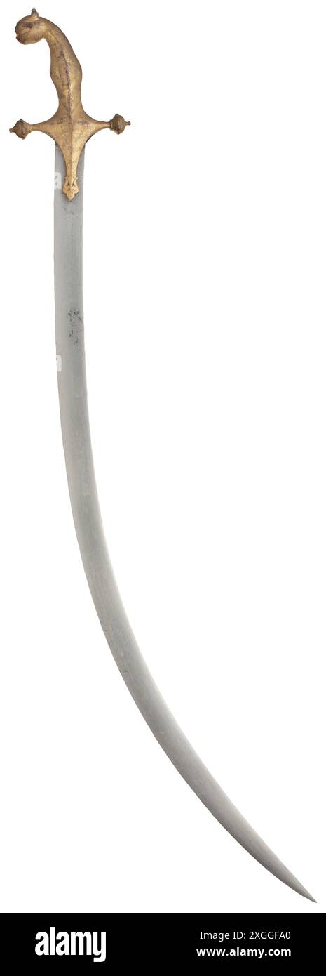 weapons, swords, Asian, talwar, 19th century, PROPERTY-RELEASED Stock ...