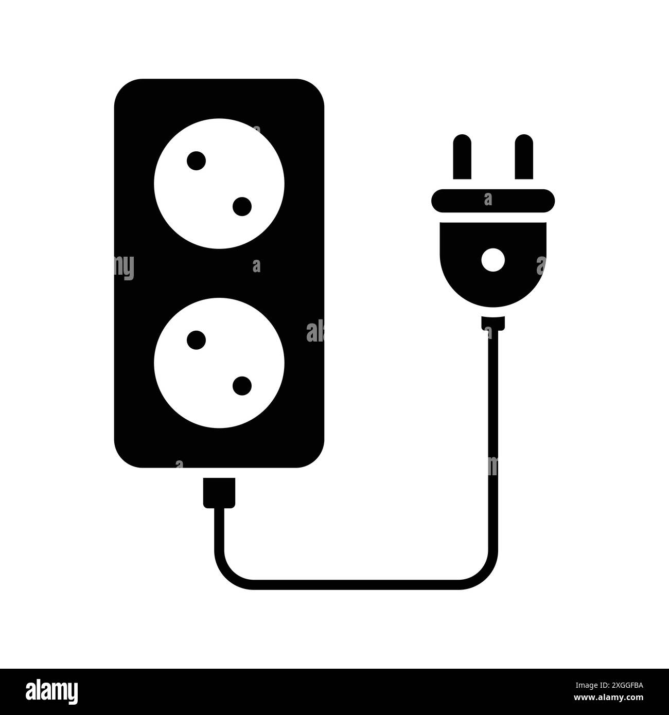 electric plug icon vector design template in white background Stock ...