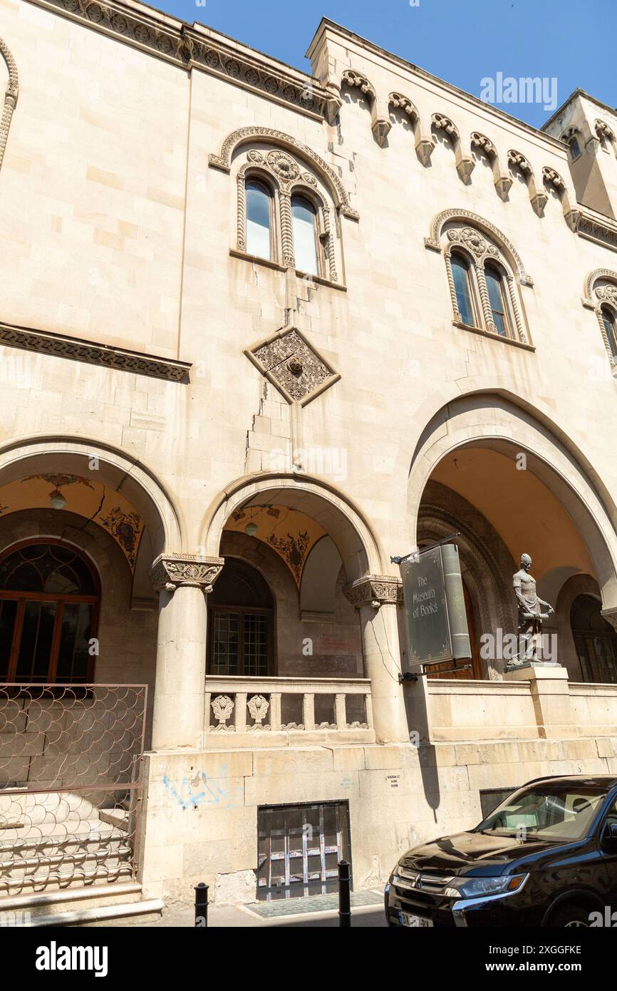 Tbilisi, Georgia - 17 JUNE, 2024: The Museum of Books is a museum that ...