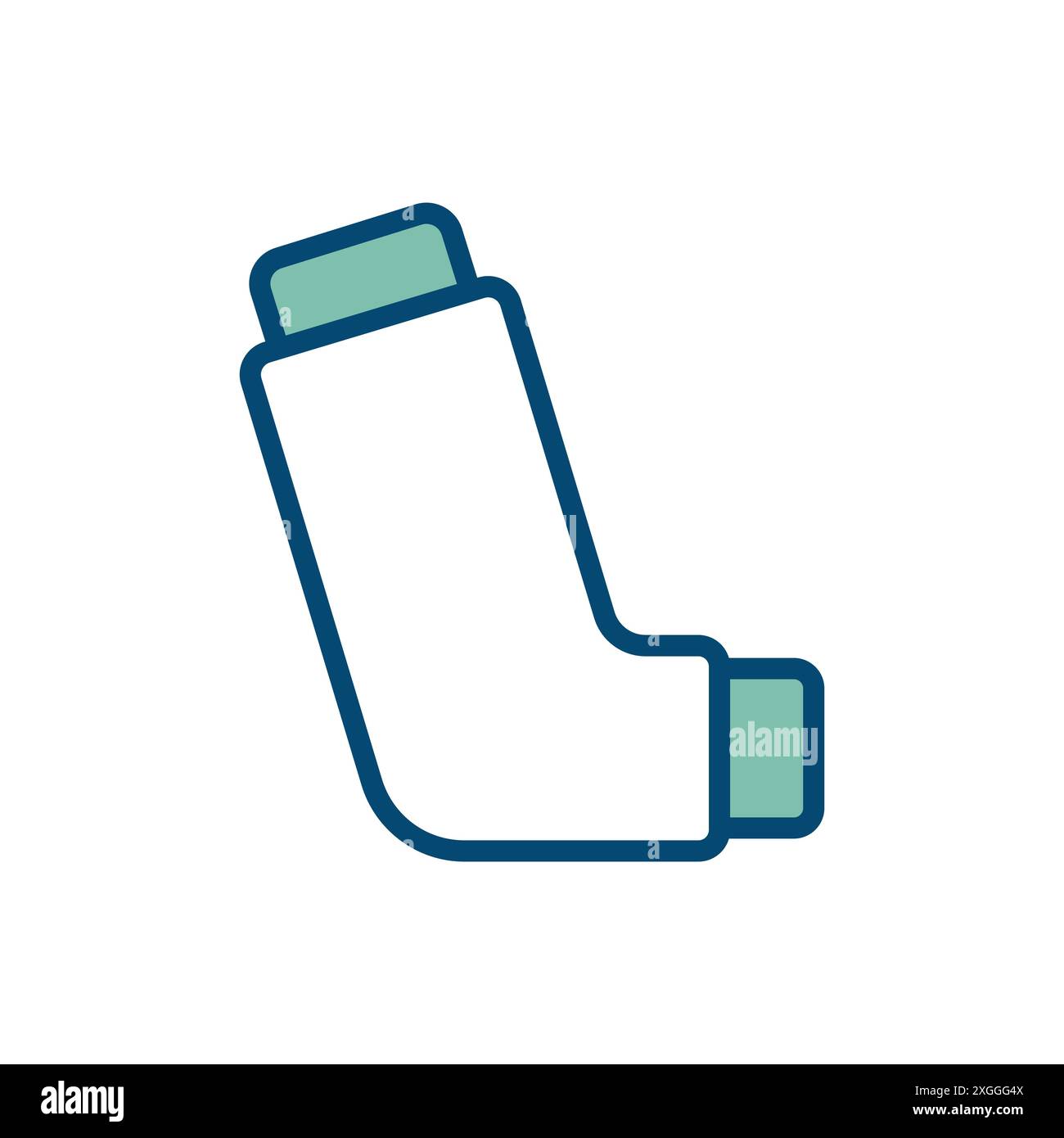 inhaler icon vector design template in white background Stock Vector ...