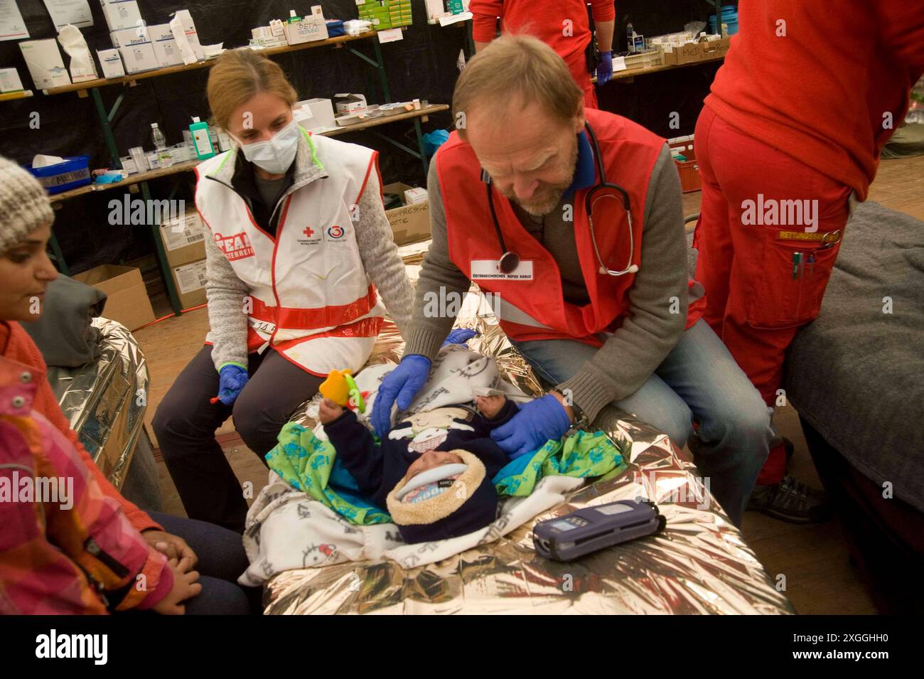 Disaster shelter beds hi-res stock photography and images - Alamy