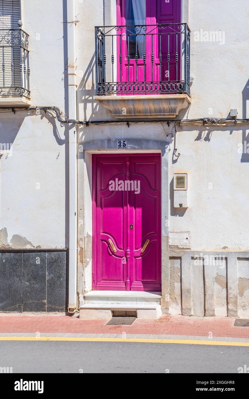 Andalusian Traditional doors Stock Photo - Alamy
