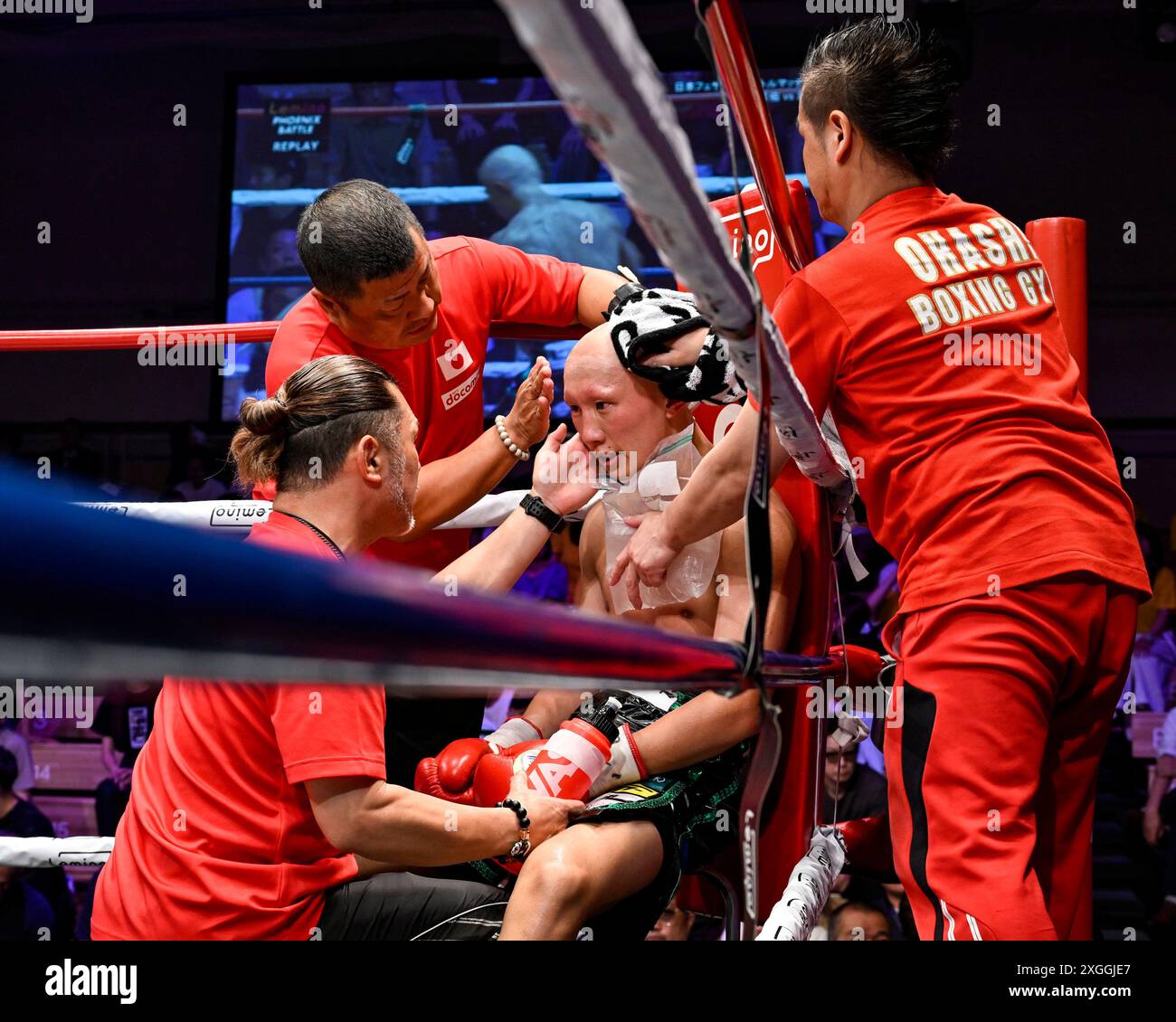 Tokyo, Japan. 25th June, 2024. Keisuke Matsumoto, second right, listens ...