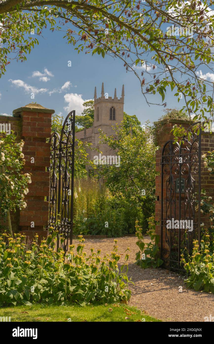 Doddington Hall Lincolnshire, growing sweet peas, fragrance, Victorian ...