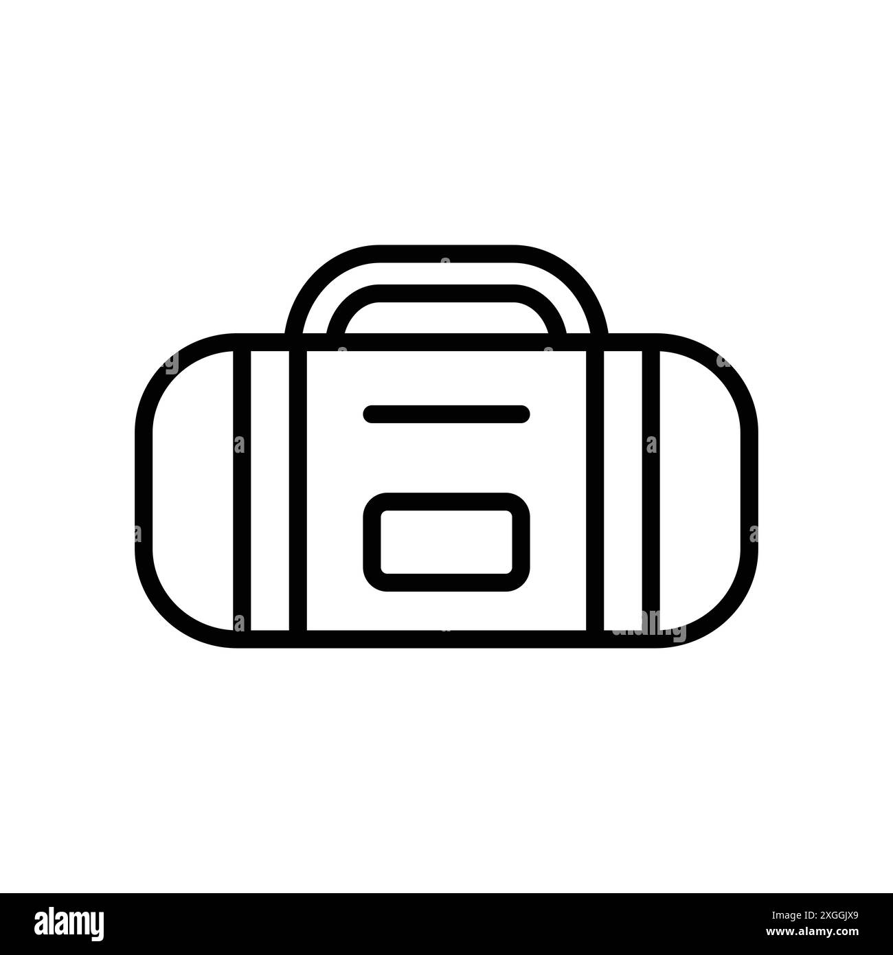 sport bag icon vector design template in white background Stock Vector ...