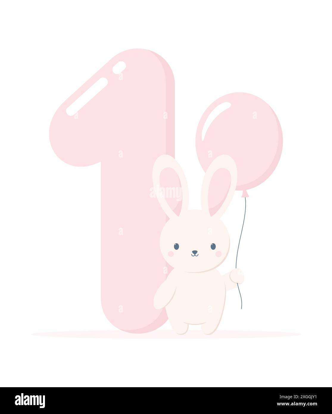 Number one girl cartoon Cut Out Stock Images & Pictures - Alamy