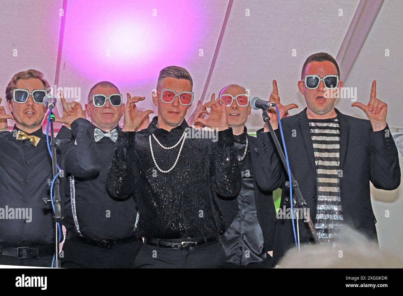 LONDON GAY MEN'S CHORUS at CHESIL ROCKS DORSET 2024 Stock Photo - Alamy