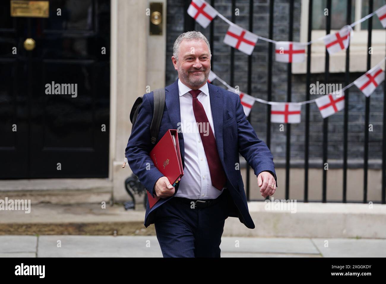 Environment Secretary Steve Reed leaving Downing Street, London, after ...