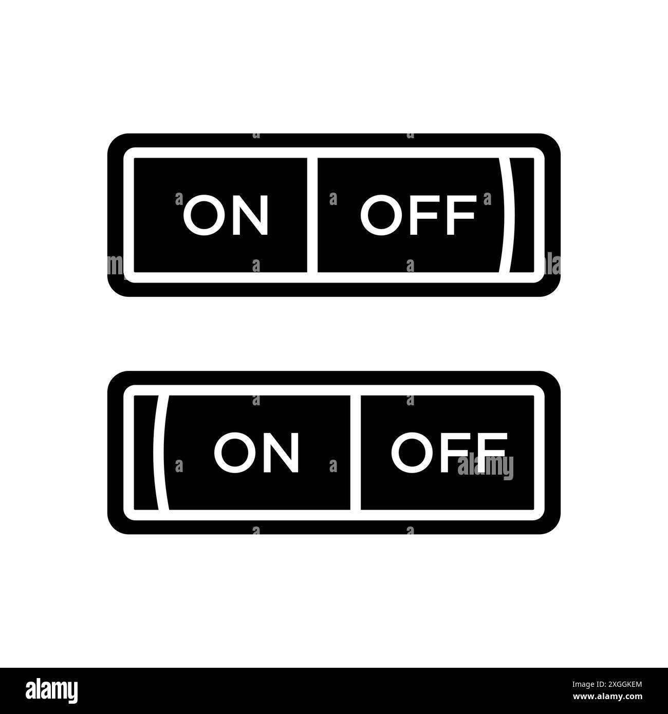 Toggle switch 3d Black and White Stock Photos & Images - Alamy