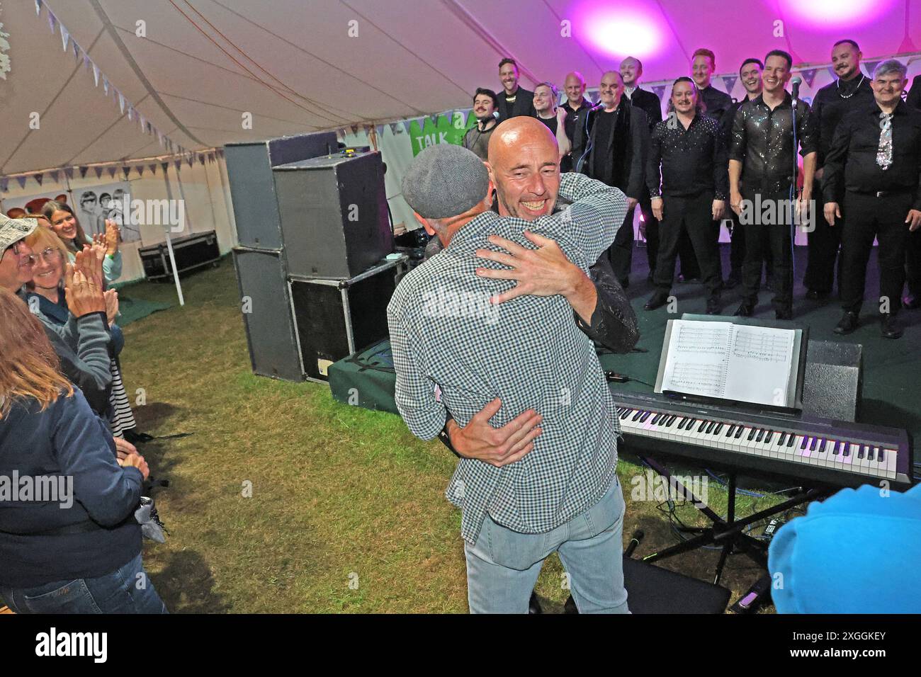 LONDON GAY MEN'S CHORUS at CHESIL ROCKS DORSET 2024 Stock Photo - Alamy