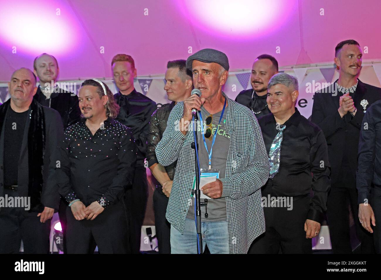 LONDON GAY MEN'S CHORUS at CHESIL ROCKS DORSET 2024 Stock Photo - Alamy