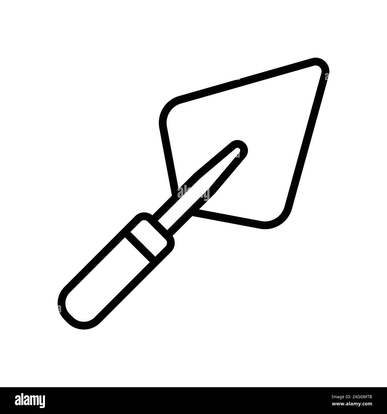 Trowel tool illustration vector hi-res stock photography and images - Alamy