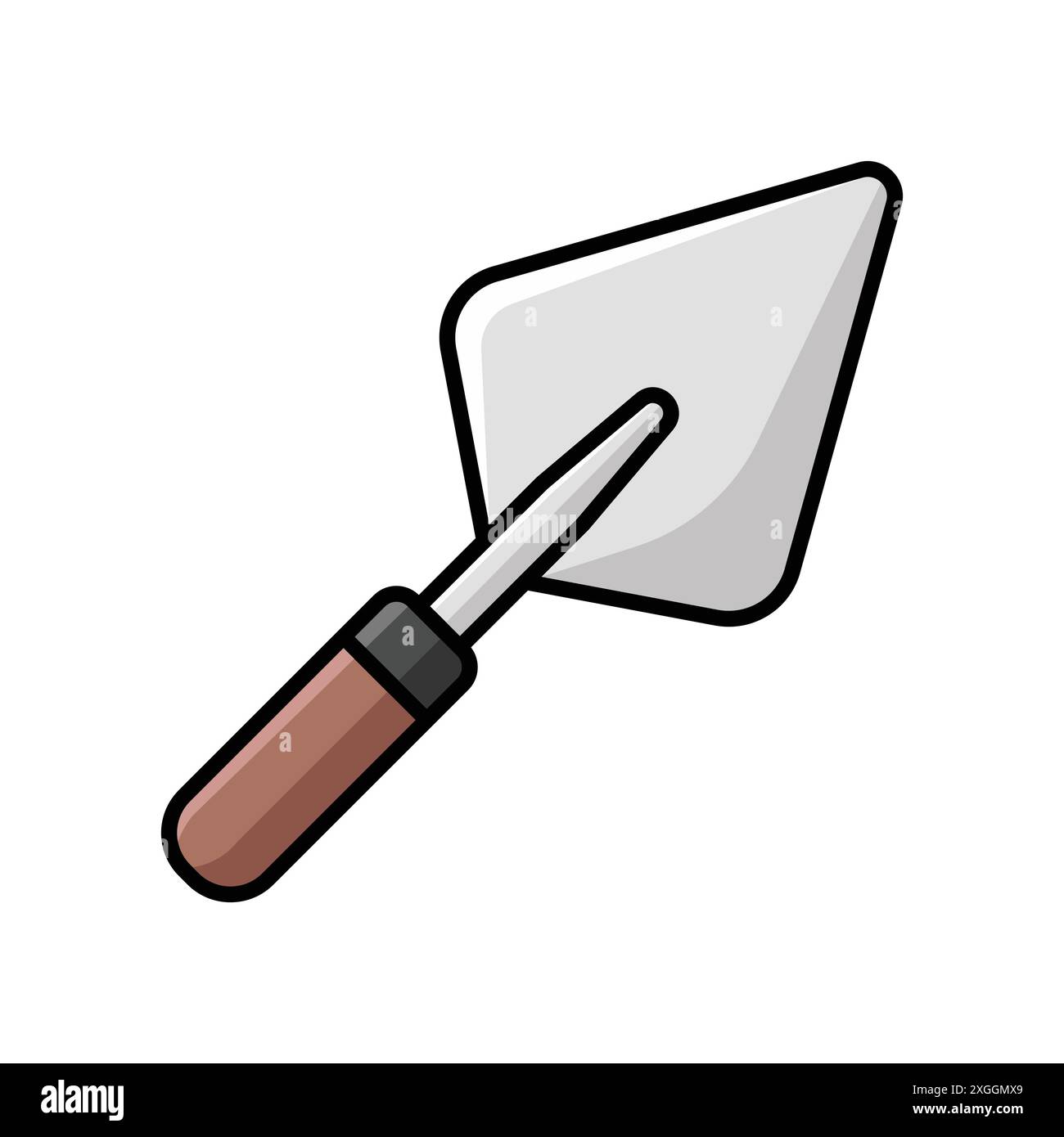 Trowel logo hi-res stock photography and images - Alamy