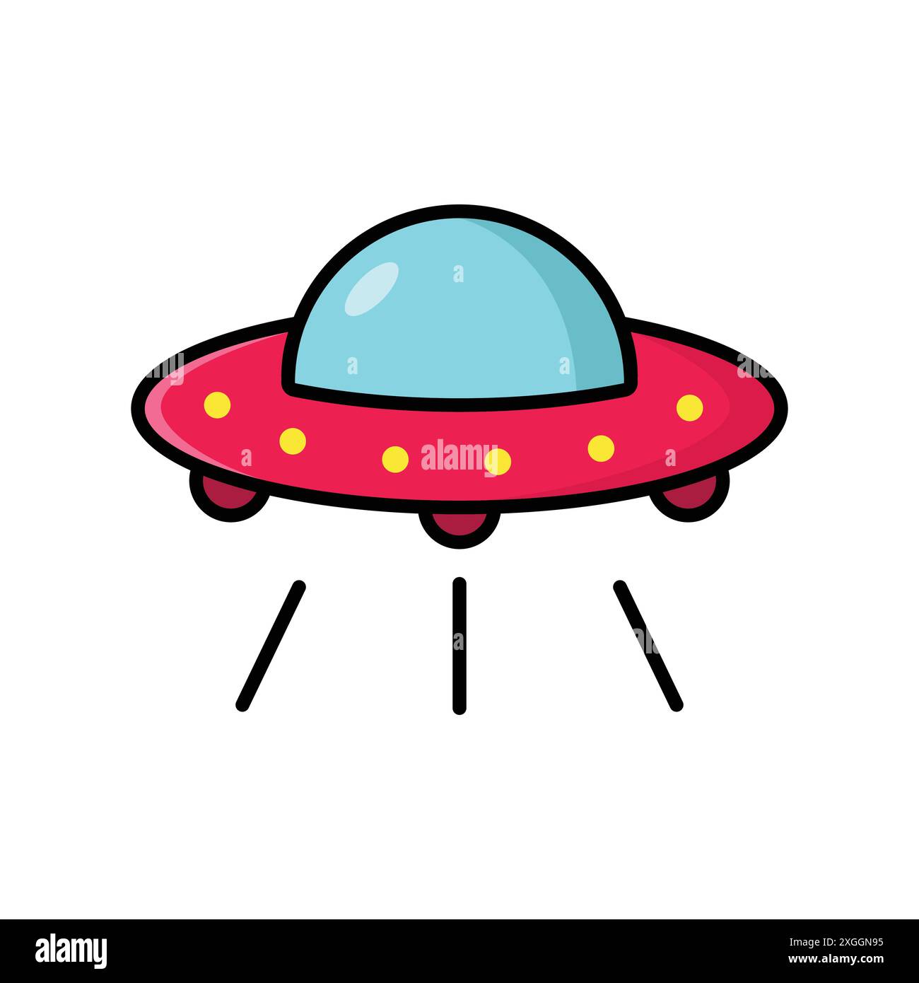 Ufo logo vector vectors hi-res stock photography and images - Alamy