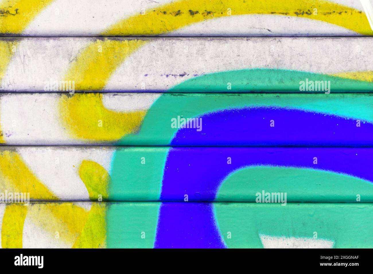 Abstract wall texture with spray paint fragment, close up texture ...