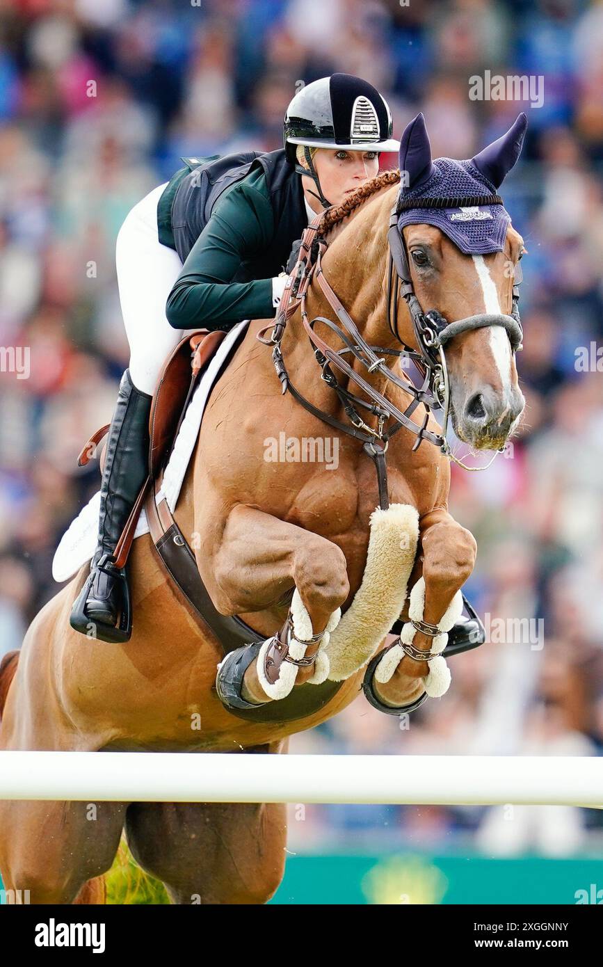 Aachen, Germany. 07th July, 2024. Equestrian sport, show jumping, CHIO ...