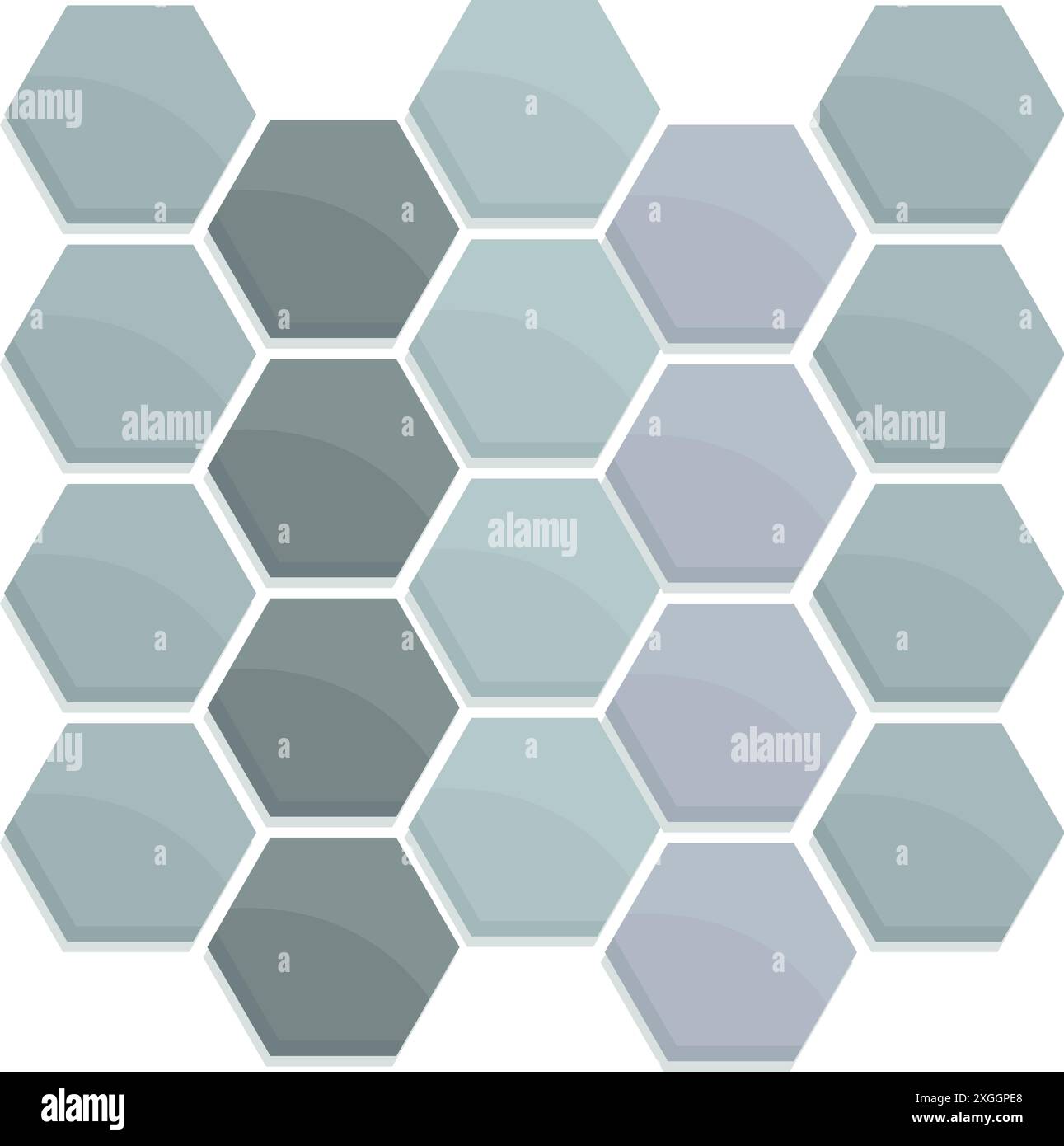 Abstract clean white hexagonal shapes hi-res stock photography and ...
