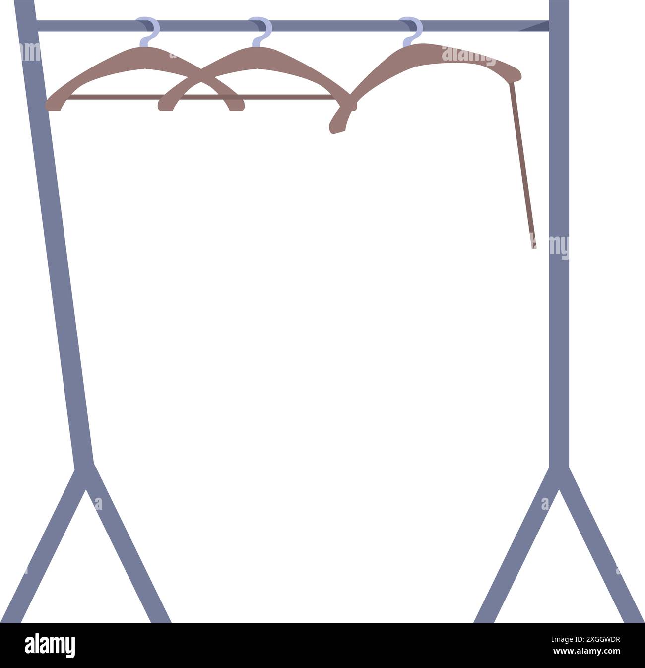 Clothes shopping rail Stock Vector Images - Alamy