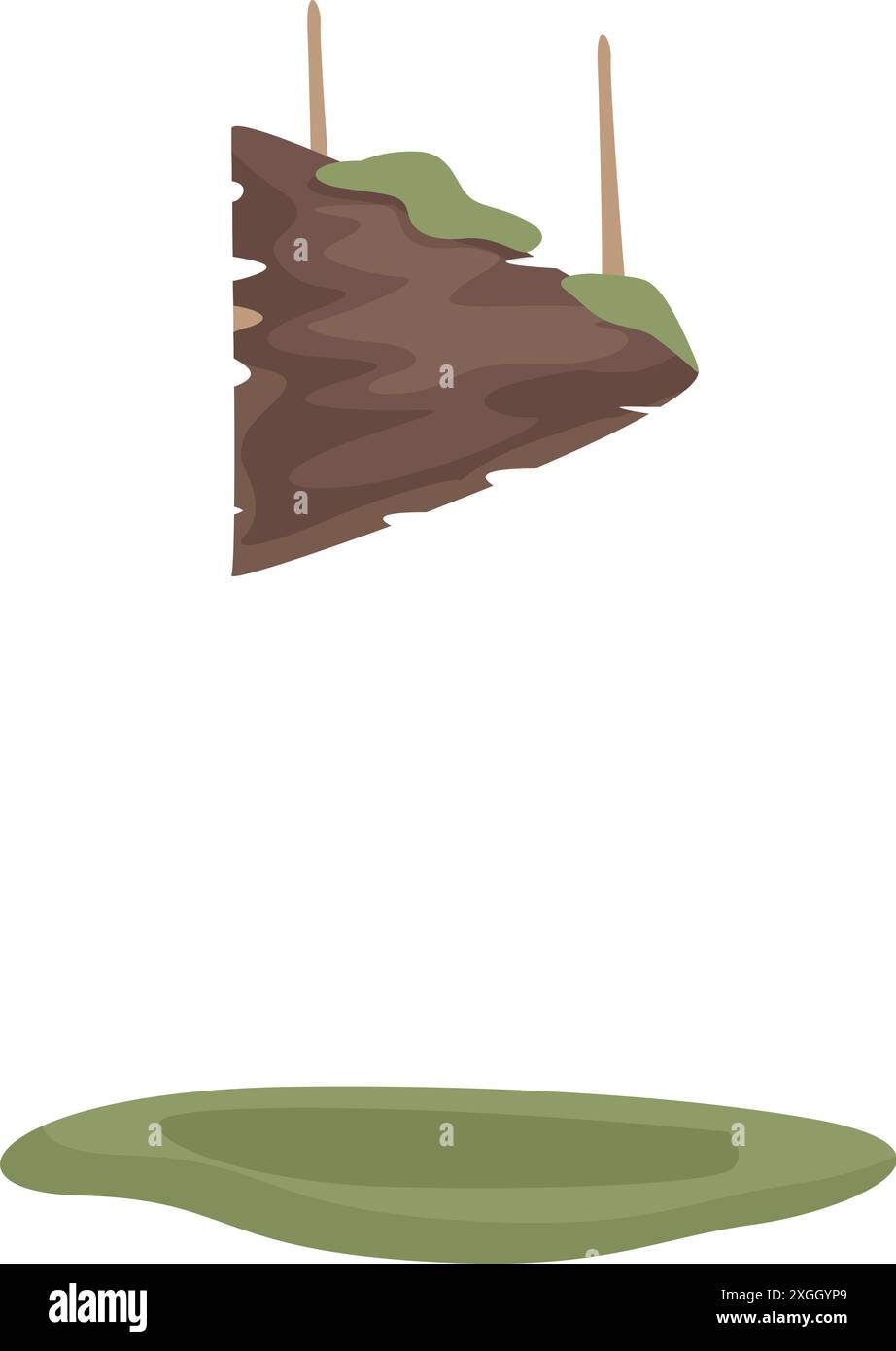 Natural sinkhole Stock Vector Images - Alamy