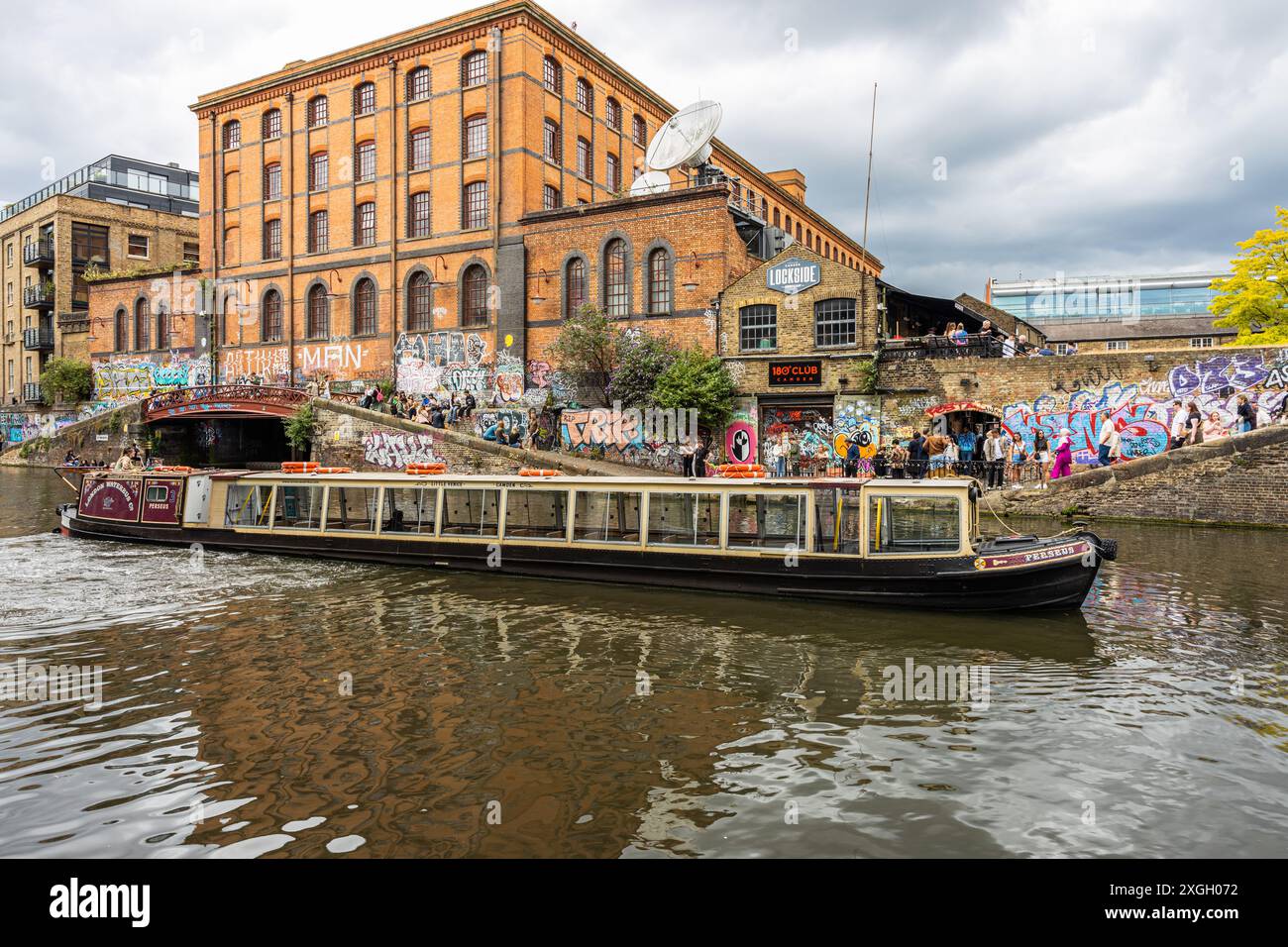 Camden Lock which was formerly a wharf with stables on the Regent's ...
