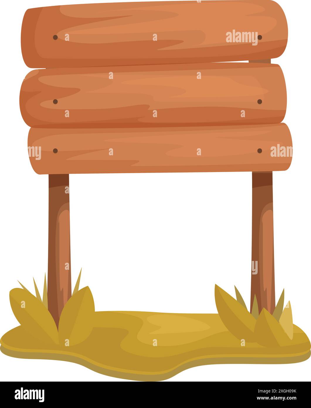 Wooden planks and grass Stock Vector Images - Alamy