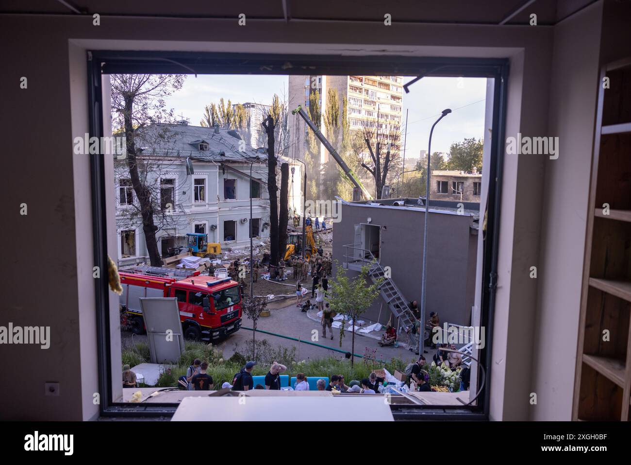 Okhmadet children’s hospital hi-res stock photography and images - Alamy