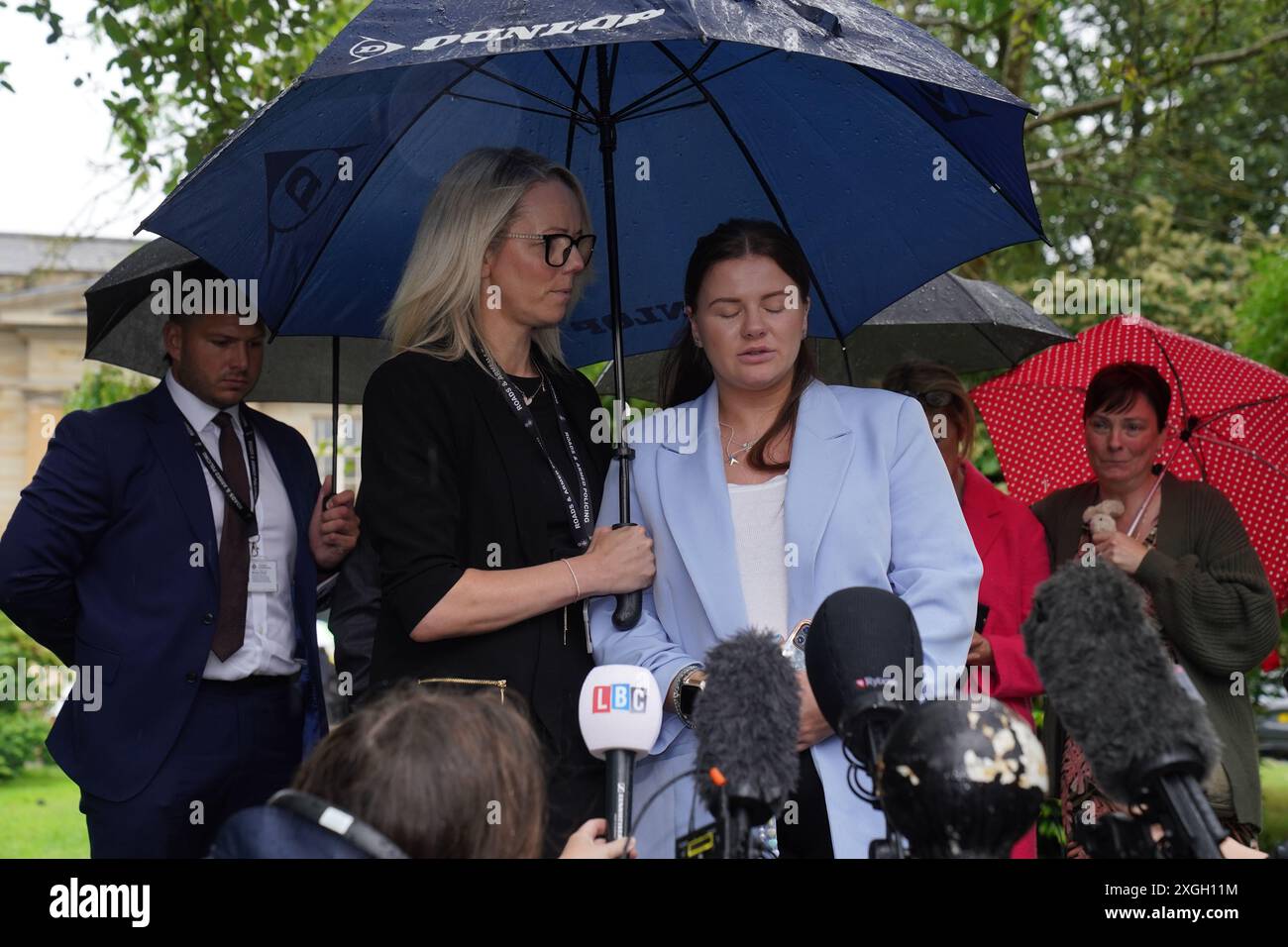 Sharlona Warner, the mother of eight-month-old Zackary Blades speaks to ...