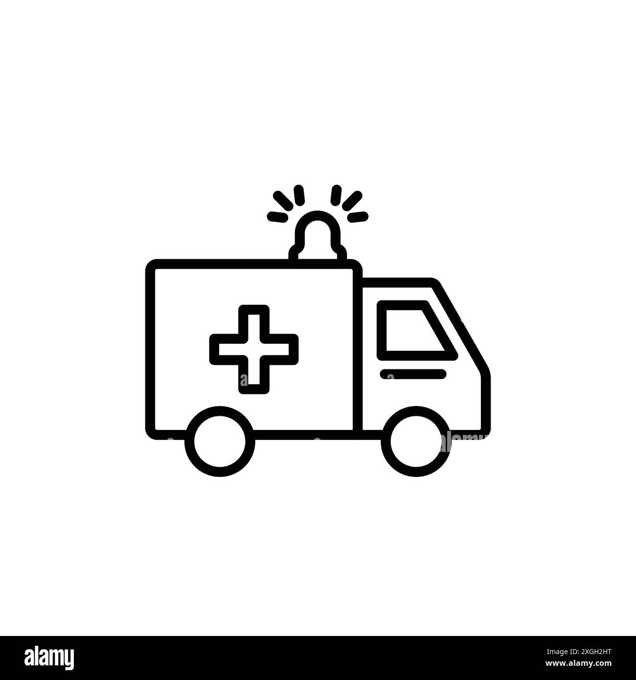 Ambulance icon vector logo set collection or bundle pack group Stock ...