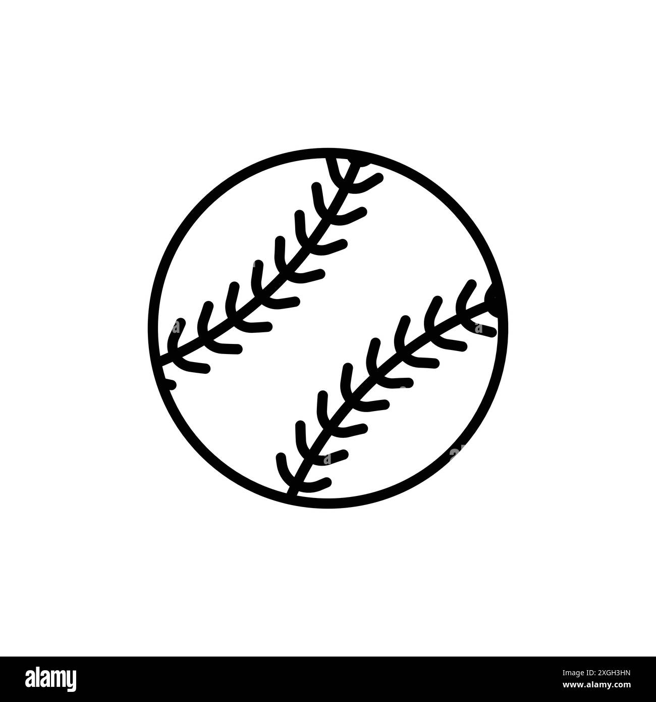 Baseball icon vector logo set collection or bundle pack group Stock ...