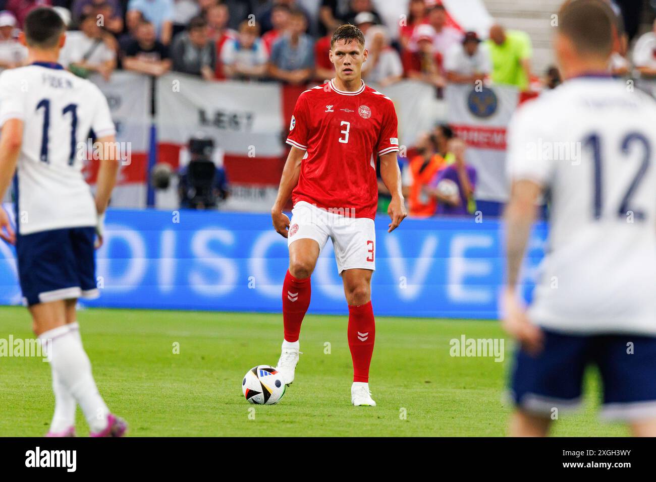 Frankfurt, Germany. 20th June, 2024. Jannik Vestergaard (Denmark) seen ...