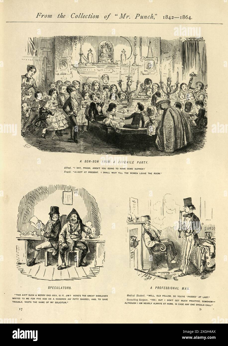 Victorian cartoons, Children's birthday party, Speculators ...