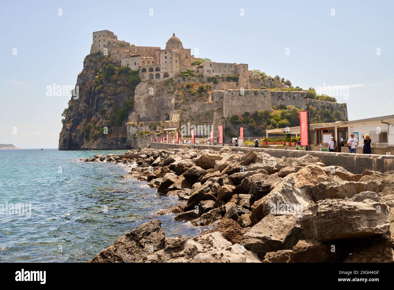 Castello Aragonese d'Ischia is a majestic medieval fortress located on ...