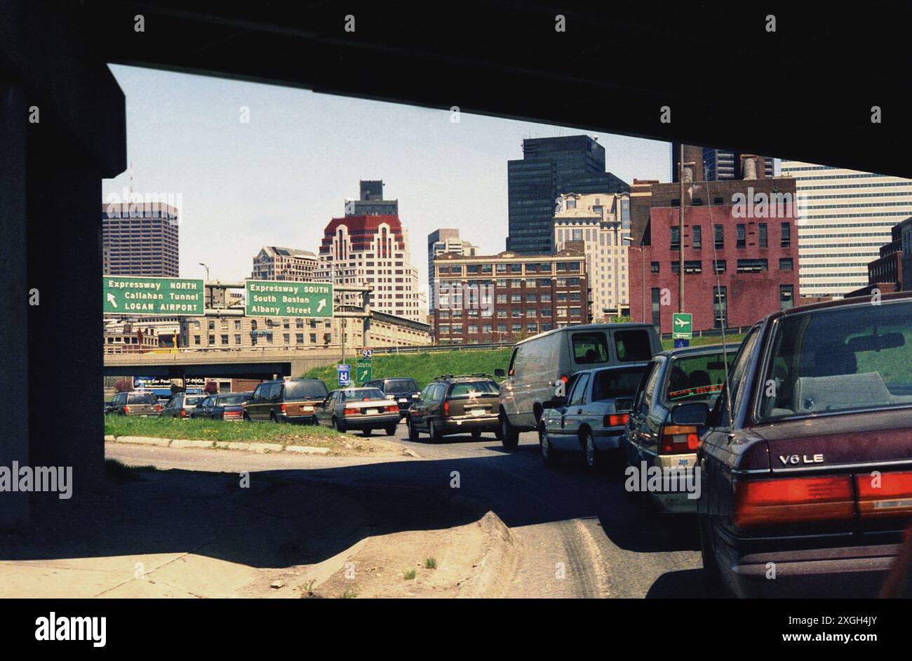 Boston highway vehicles hi-res stock photography and images - Alamy