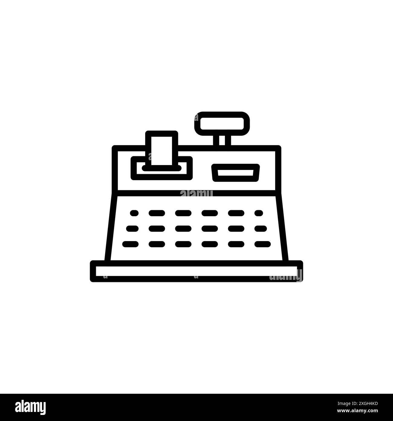 Cash register icon vector logo set collection or bundle pack group ...