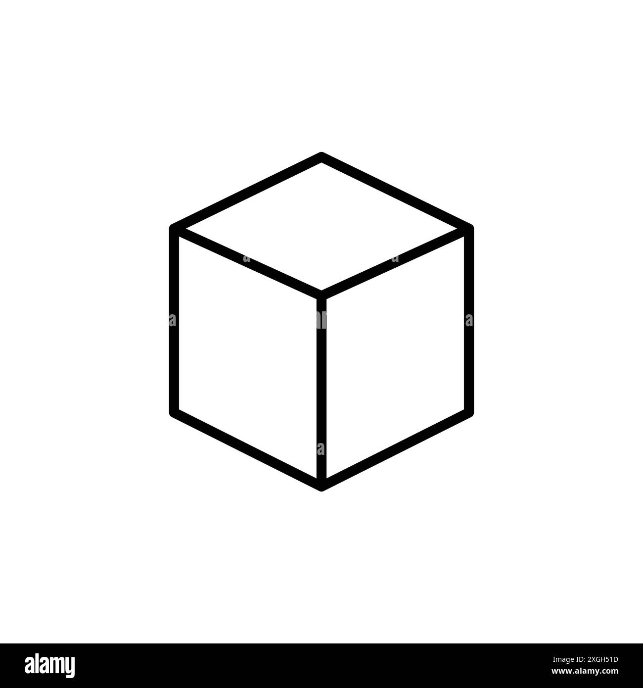 Cube icon vector logo set collection or bundle pack group Stock Vector ...