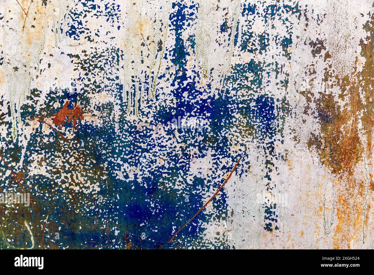 Grunge metal surface texture background, distressed fragment close up ...