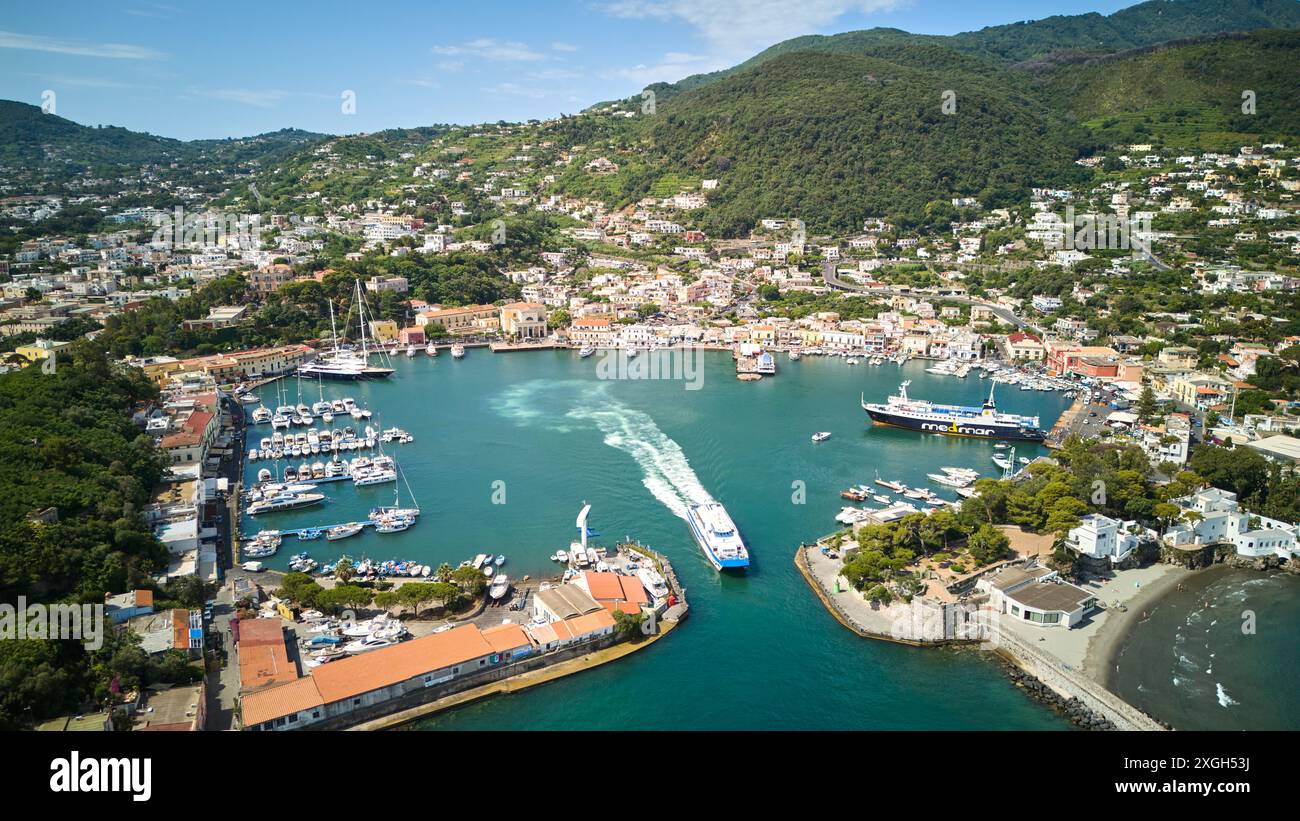 The Port of Ischia is a bustling maritime hub located on the island of ...