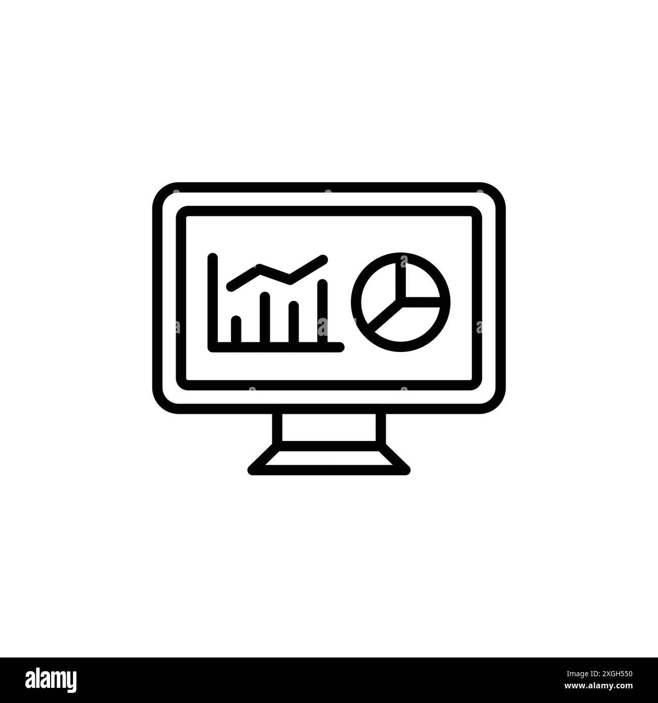 Business intelligence dashboard Stock Vector Images - Alamy