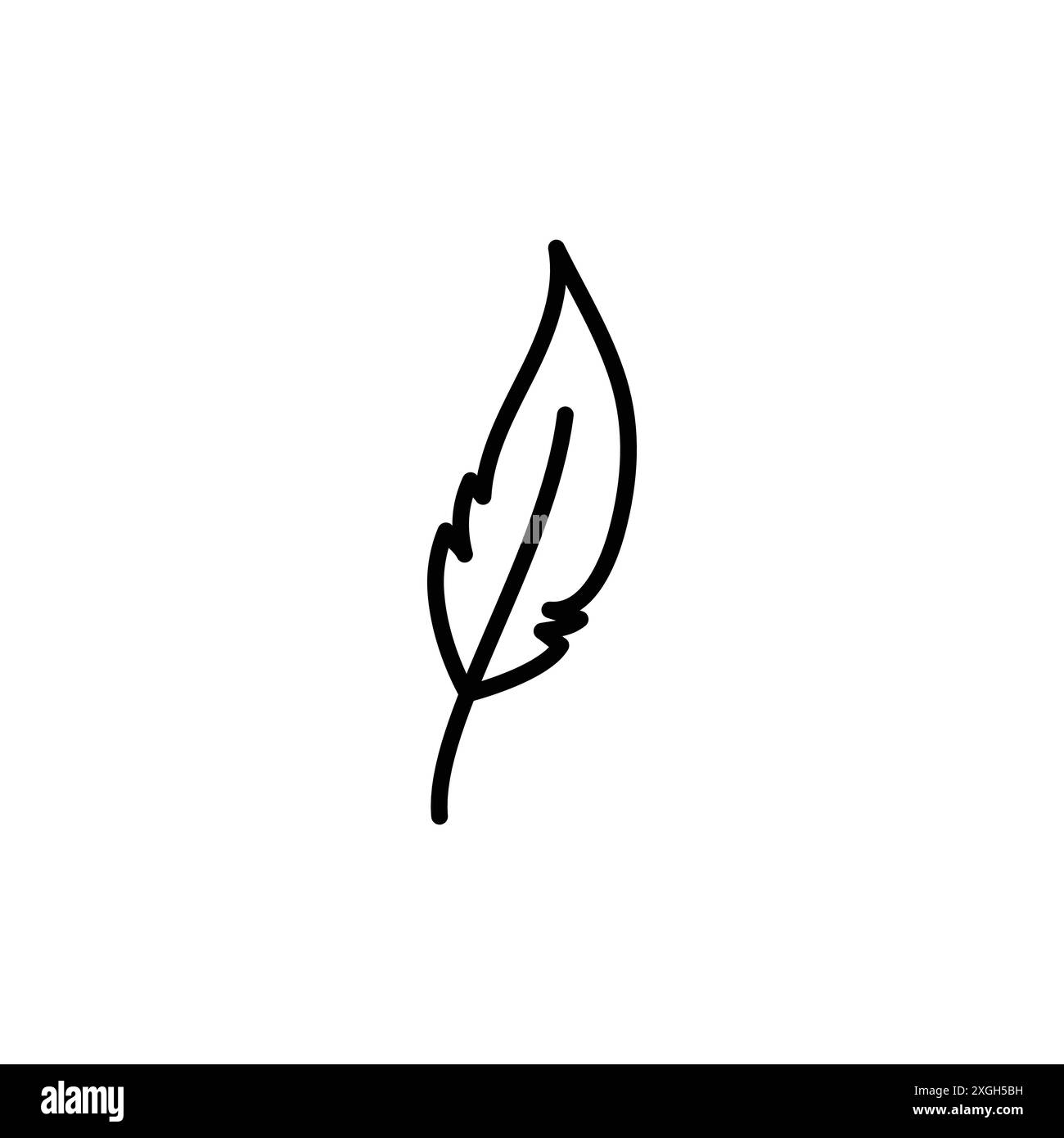 Bird check mark logo Black and White Stock Photos & Images - Alamy