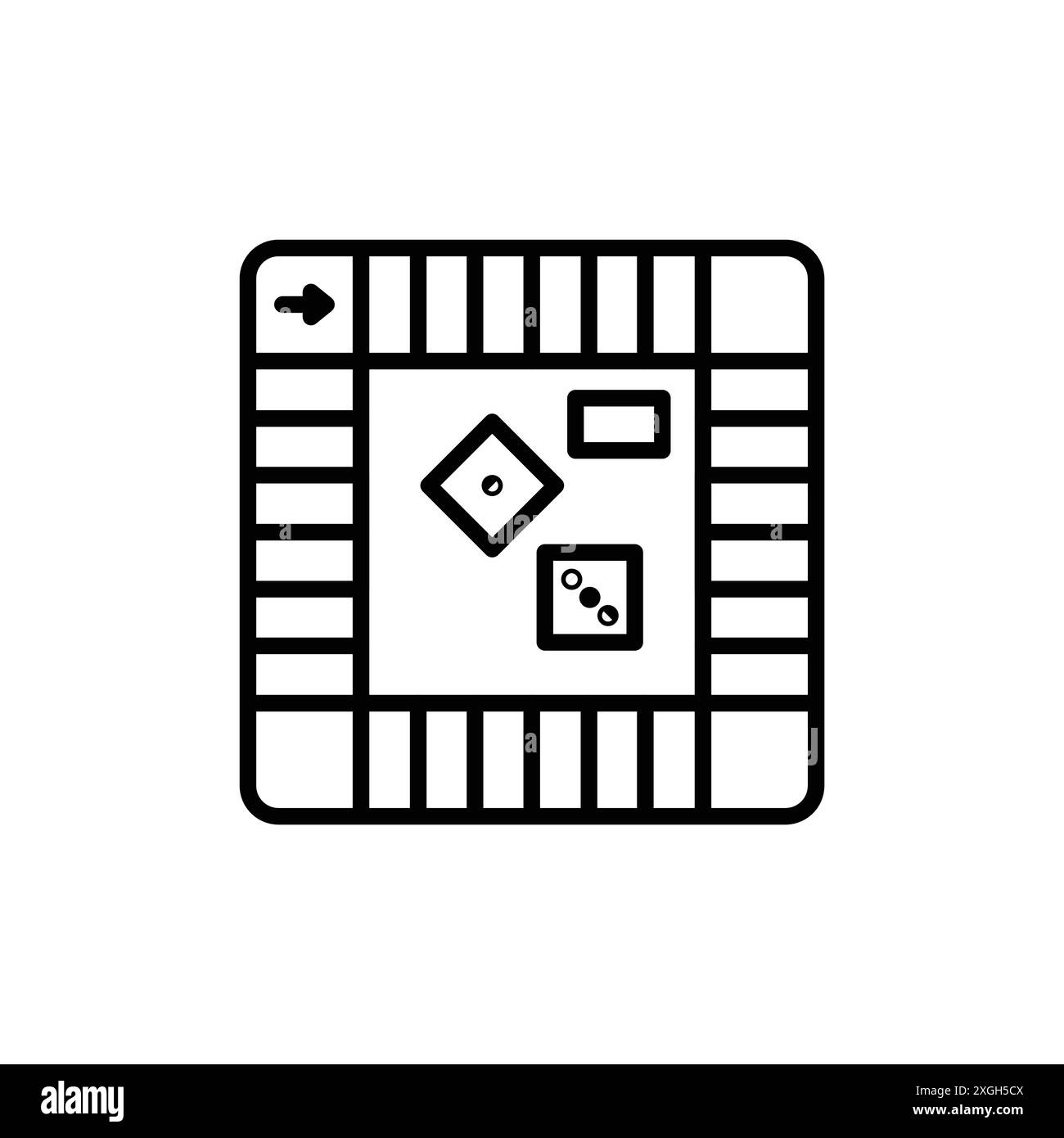 Board Game Clipart Black And White