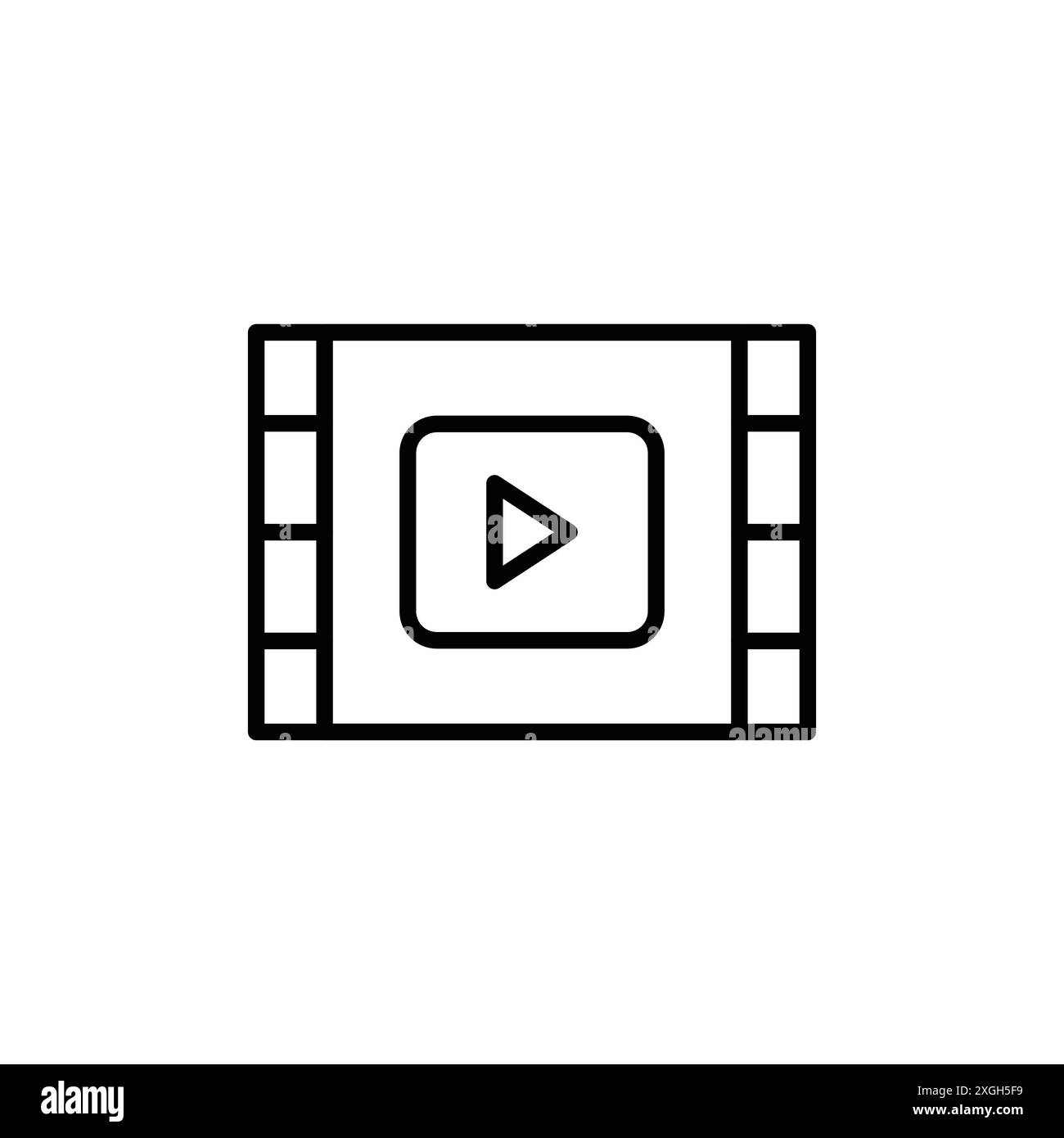 Film icon vector logo set collection or bundle pack group Stock Vector ...