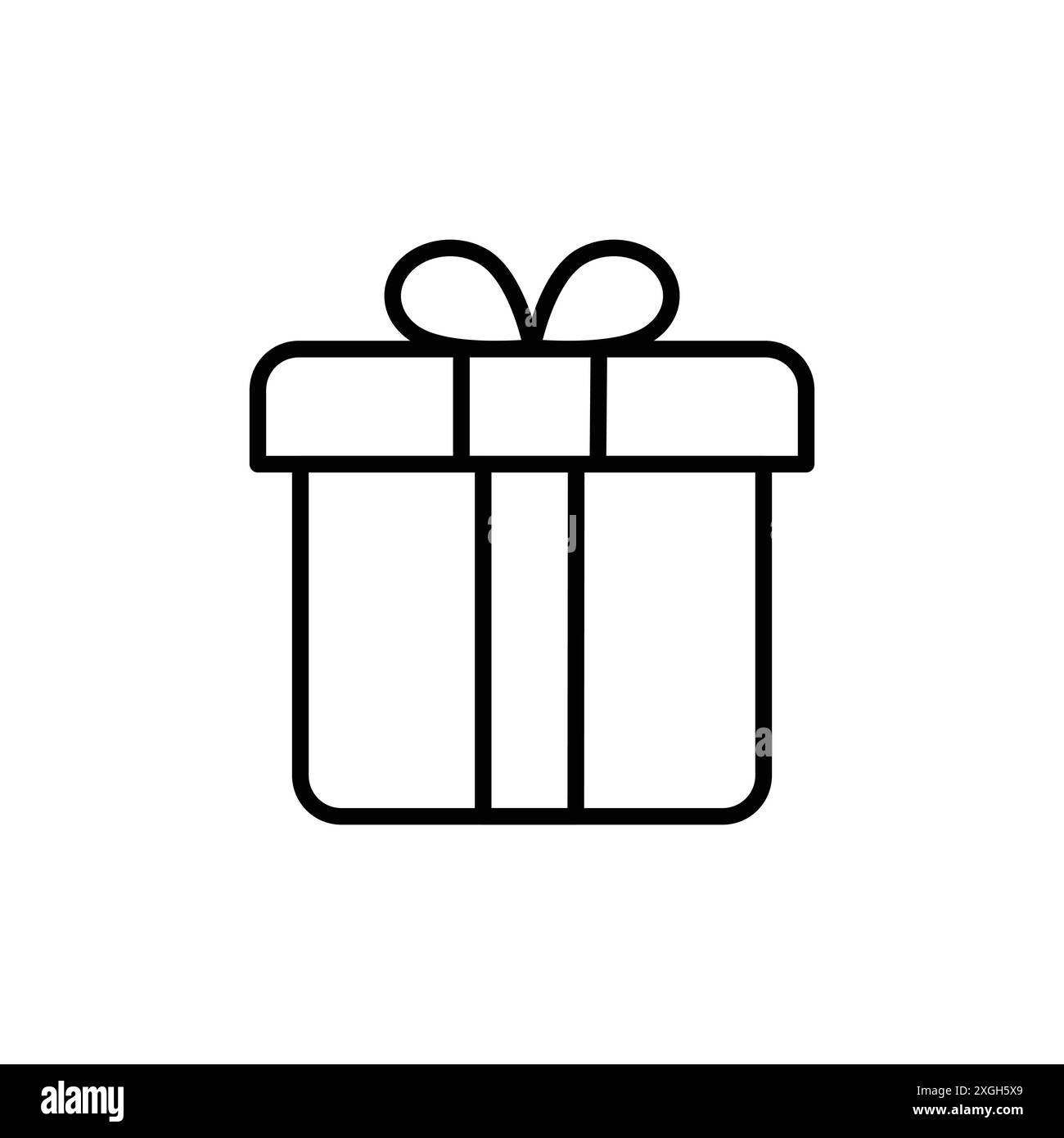 Gift card icon set Black and White Stock Photos & Images - Alamy