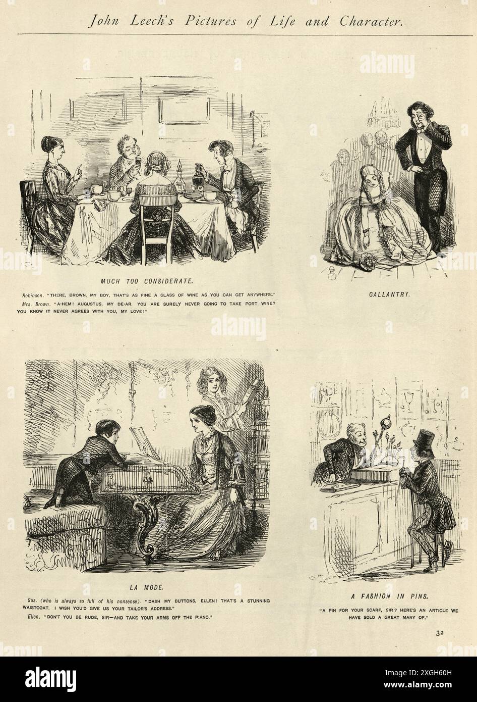 19th century british cartoons hi-res stock photography and images - Alamy