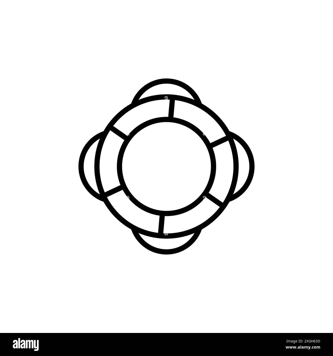 Life buoy icon vector logo set collection or bundle pack group Stock ...
