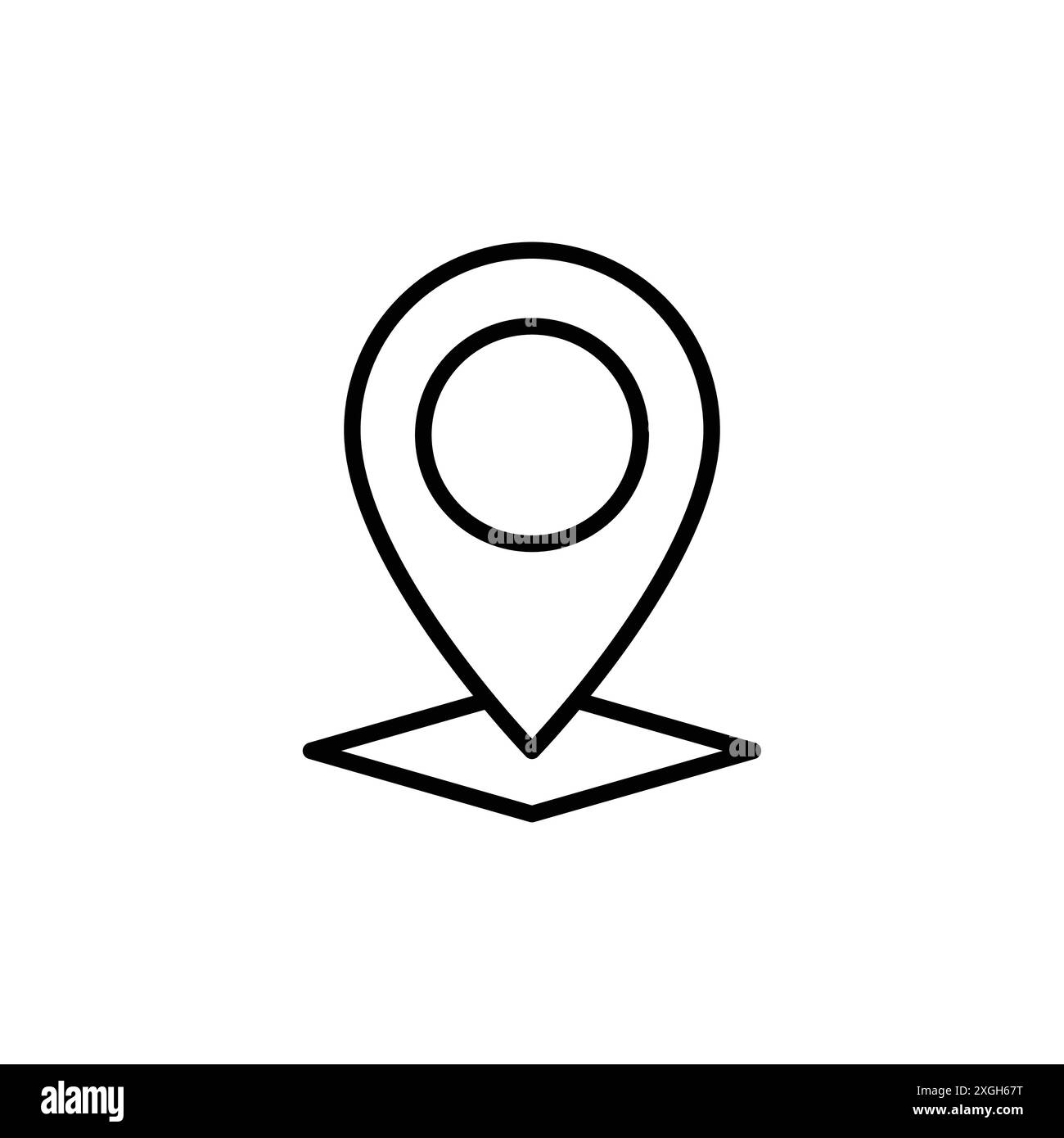 Map Marker Icon Vector Logo Set Collection Or Bundle Pack Group Stock