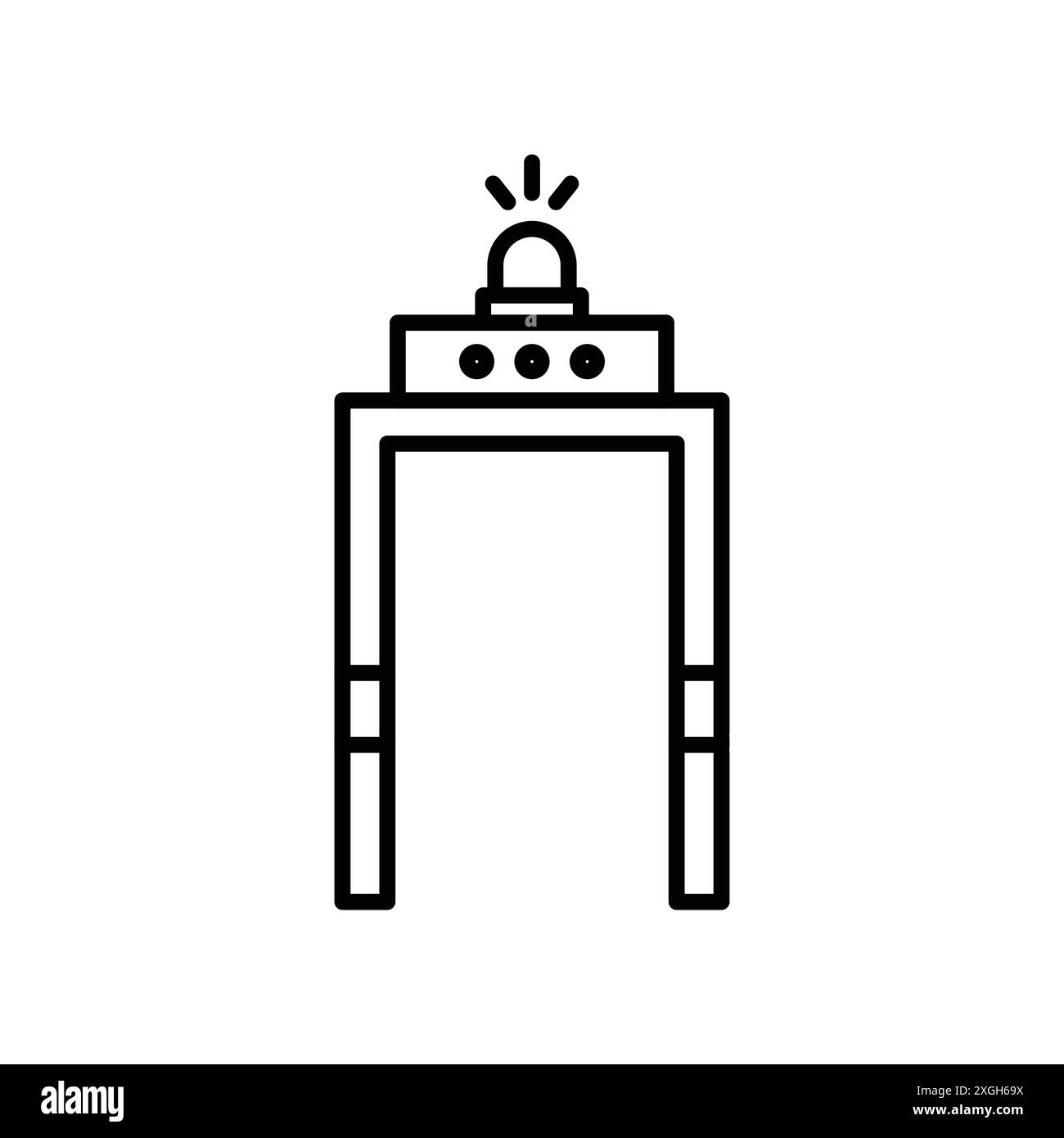 Metal Detector Icon Vector Logo Set Collection Or Bundle Pack Group Stock Vector Image And Art Alamy