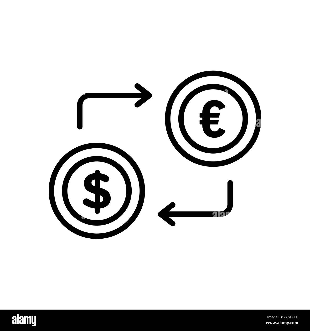 Money exchange icon vector logo set collection or bundle pack group ...
