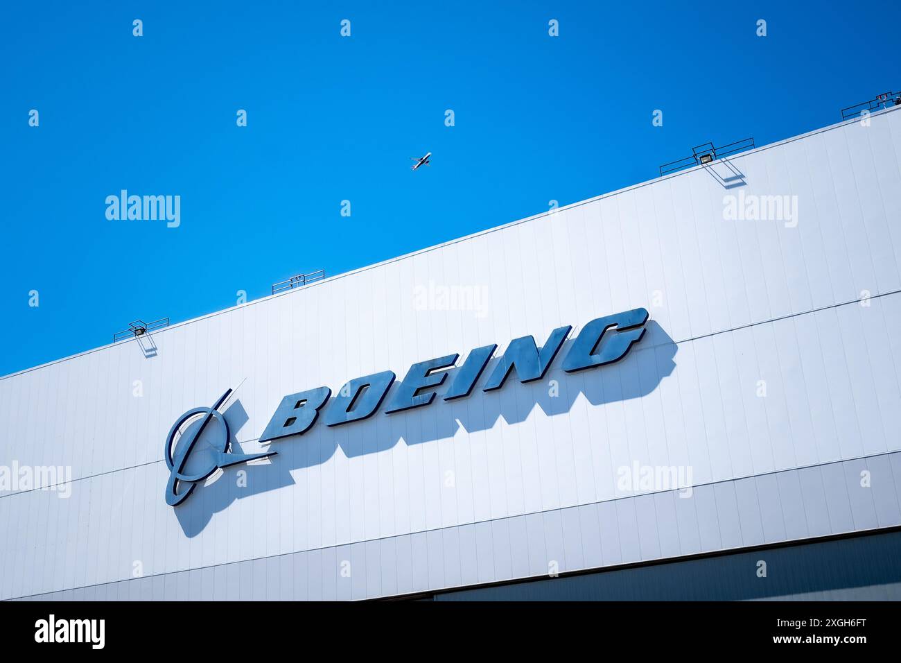 Boeing field seattle brand hi-res stock photography and images - Alamy